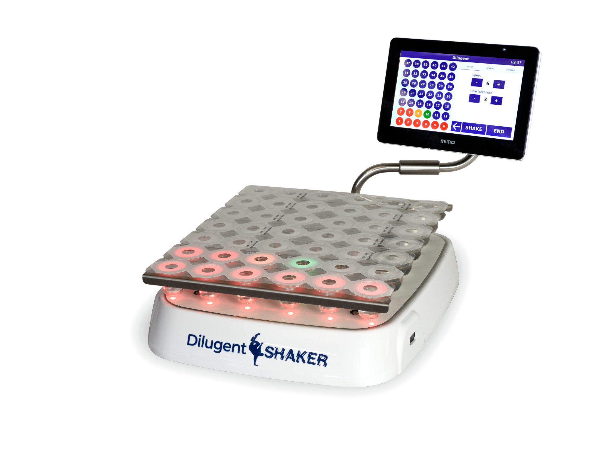 Dilugent Shaker Pro: the advanced alternative to the vortex mixer